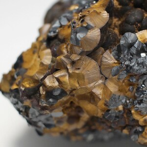 CONNOISSEUR'S CHOICE Rare Golden Goethite With Hematite Mineral ...
