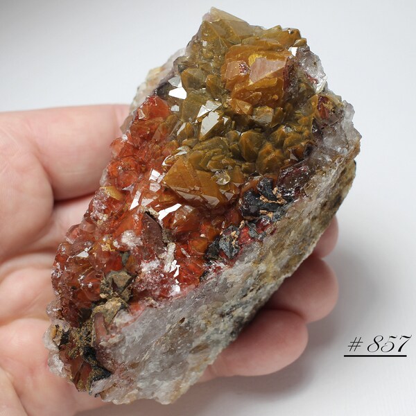 Red Quartz - Etsy