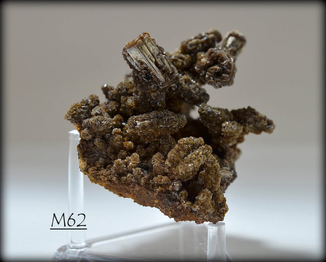 Arsenation Vanadinite (endlichite) and Sparkling Descloizite Miniature ...