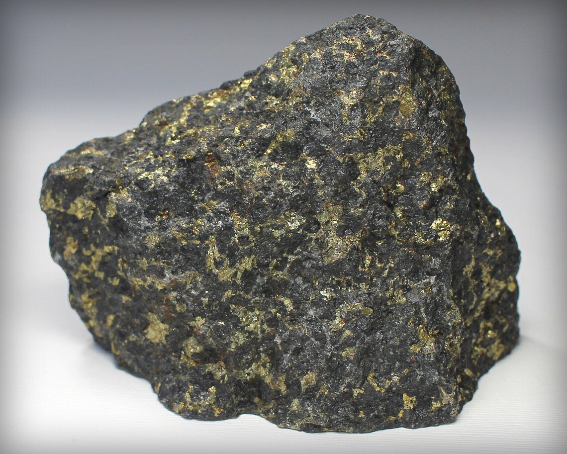 Pyrrothite in Black Peridotite Old 6% Nickel Cobalt Ore | Etsy