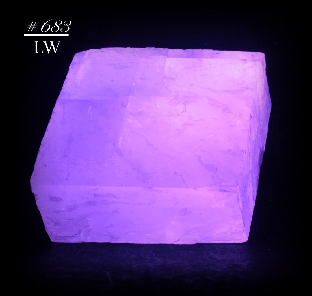 Pink Translucent Iceland Spar Rhombic Calcite Sherry-colored, Pink and ...