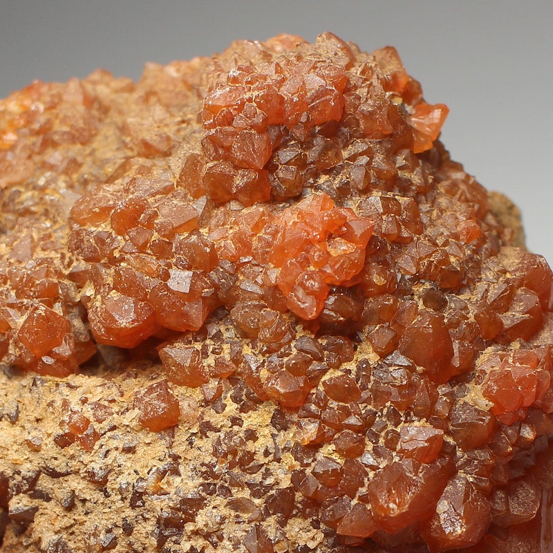 Red Orange Crystal - Etsy