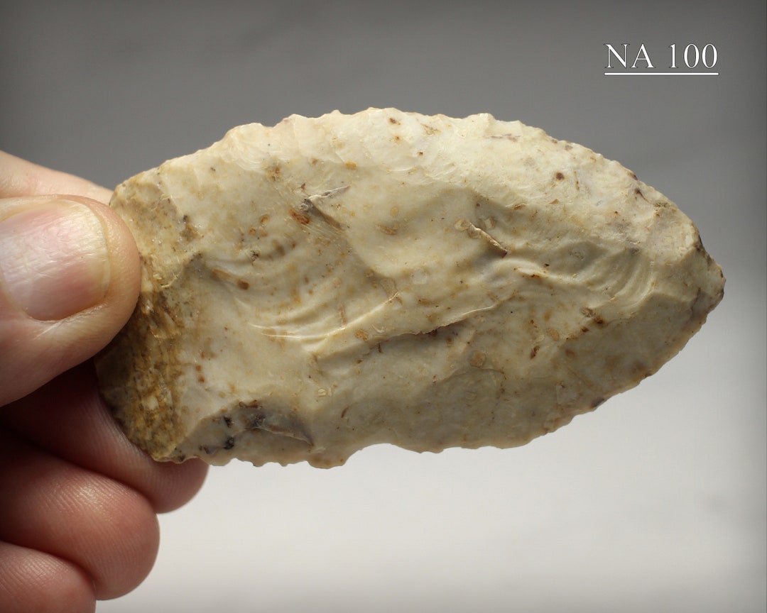 Prehistoric and Authentic Large RED OCHRE Archaic Native American ...