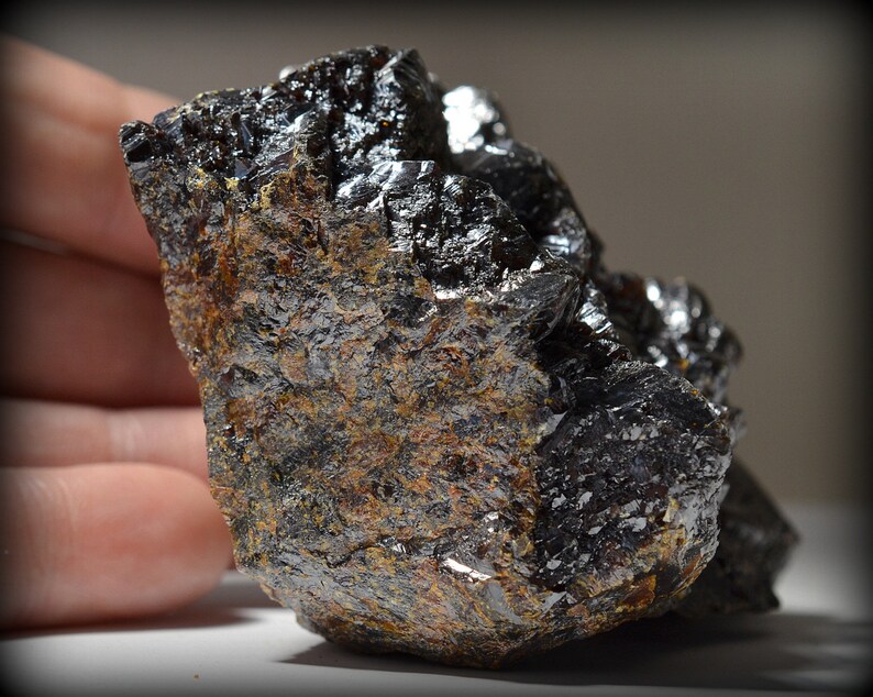 Sphalerite Illinois Large Remarkably Shiny Metallic Ruby | Etsy