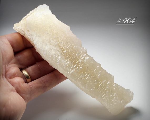 Large Calcite Stalactite Translucent Crystalline Calcite | Etsy