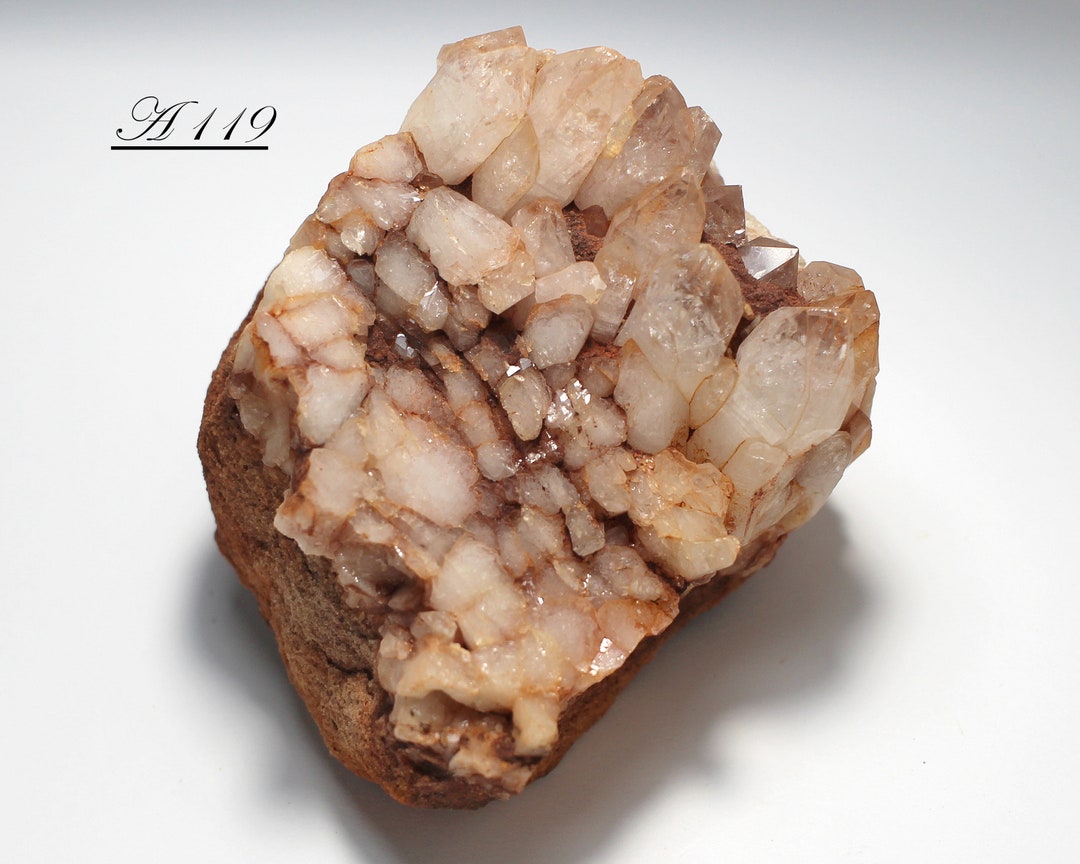 Natural Untreated Milky Quartz Cluster From Mt. Ida - Etsy