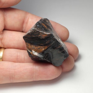 Mahogany Obsidian Cobble Rock and Mineral Collectible, Display, or ...