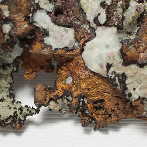 Native Copper, Michigan - Large Spectacular Crystalline Native Copper ...