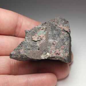 Native Copper on Basalt Mineral Crystal Display Specimen Michigan - Etsy