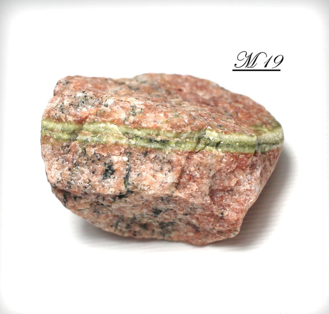 UNAKITE Pretty Epidotized Glacial Erratic Granite Cobble - Etsy