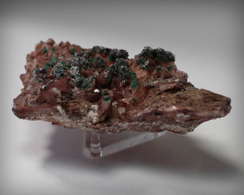 Display Specimen of Red Ferroan Dolomite Crystals With | Etsy