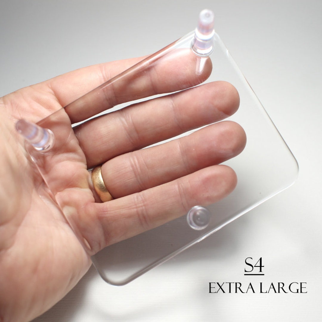 Three Peg Clear Acrylic Mineral Specimen Display Stand (x-large Size ...