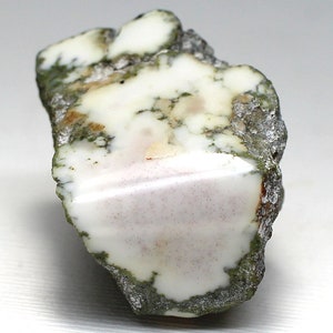 Beautiful Polished Datolite Nodule With Red Coppery Inclusions and ...