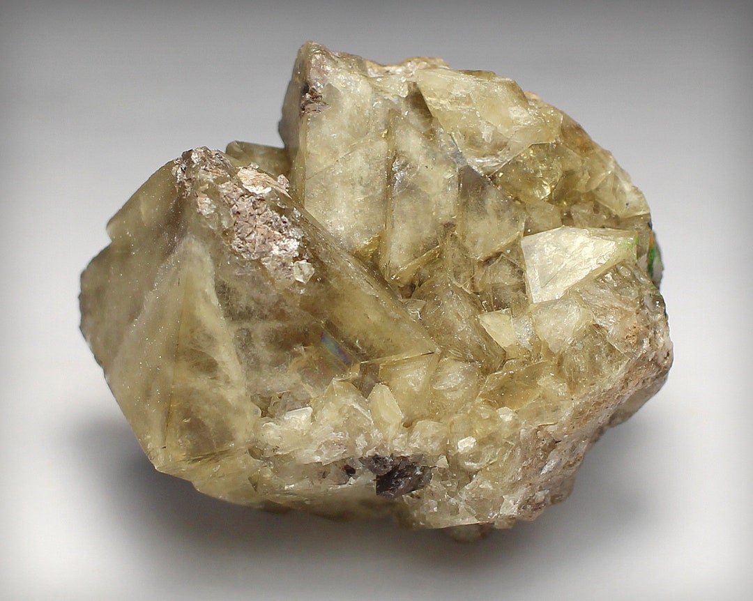 Unusual and Rare Organic Mellite Crystal Cluster, From the Csordakúti ...