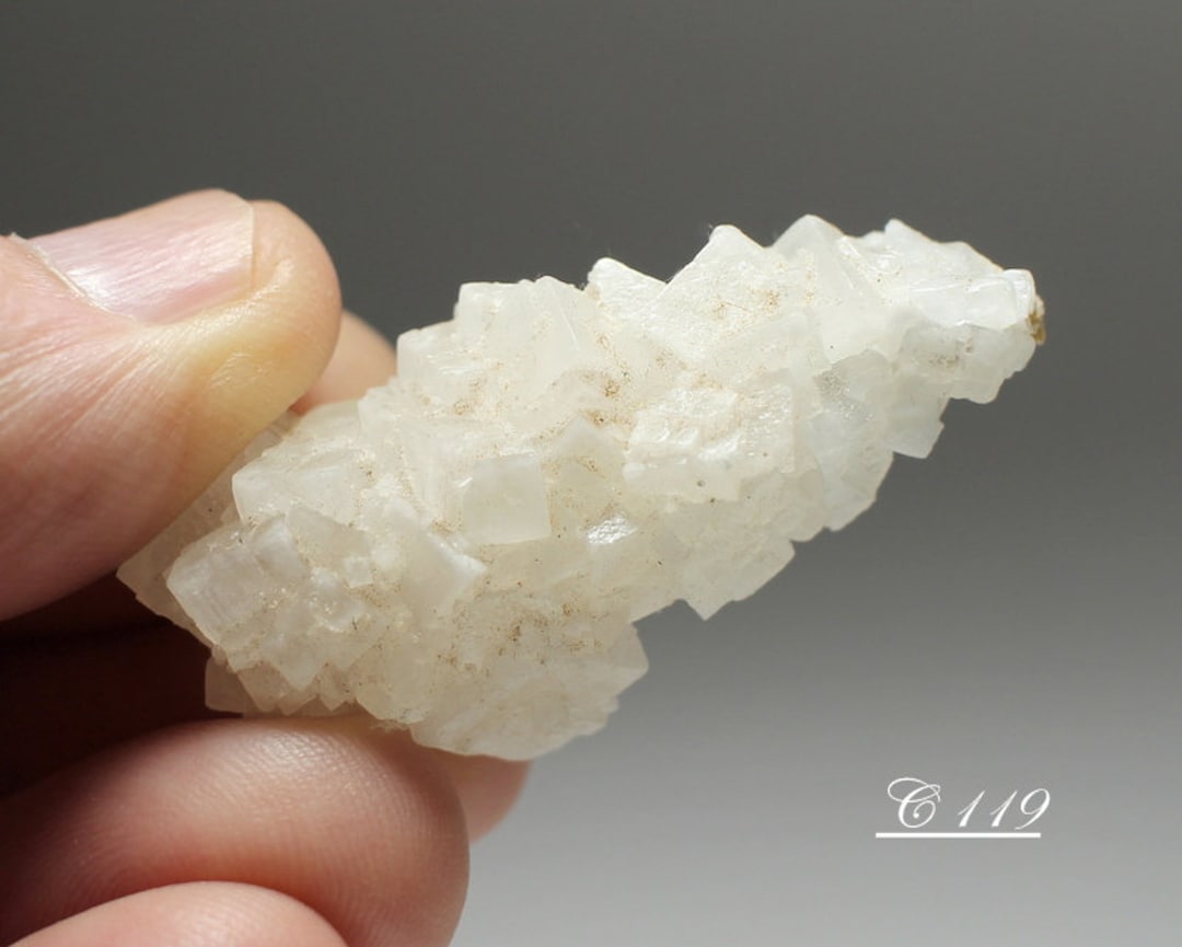 White Halite Mineral Crystal Specimen From Camp Verde, Arizona, USA - Etsy