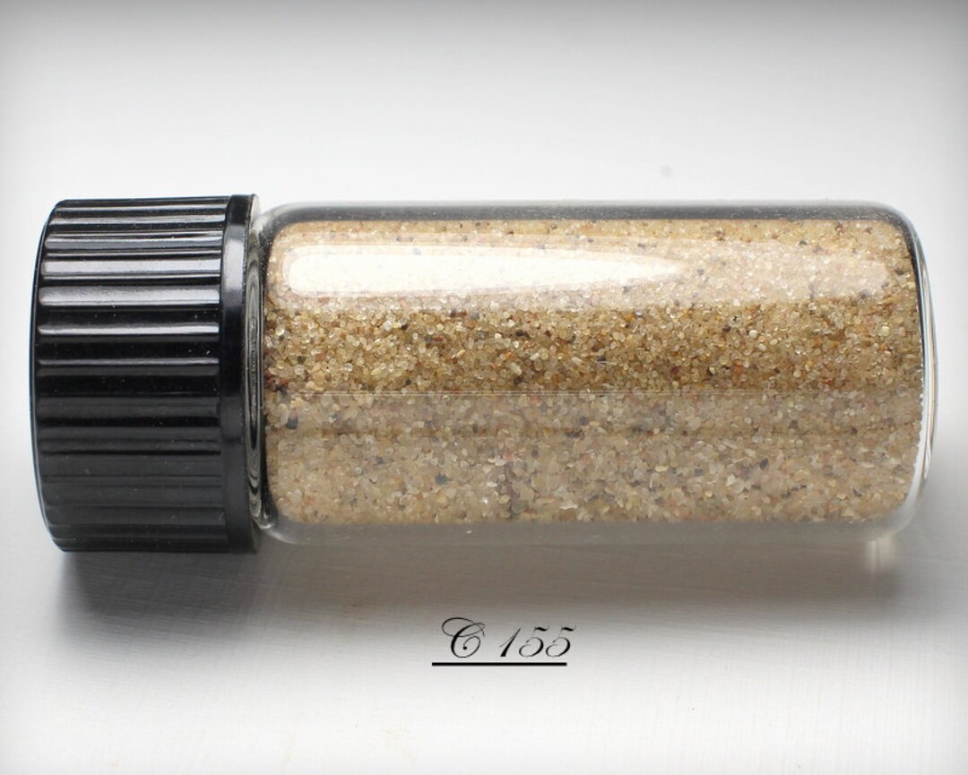 Bottled Sand Sample From Pekin Sand & Gravel Pit, Manito Road, Pekin ...