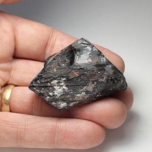 Mahogany Obsidian Cobble Rock and Mineral Collectible, Display, or ...