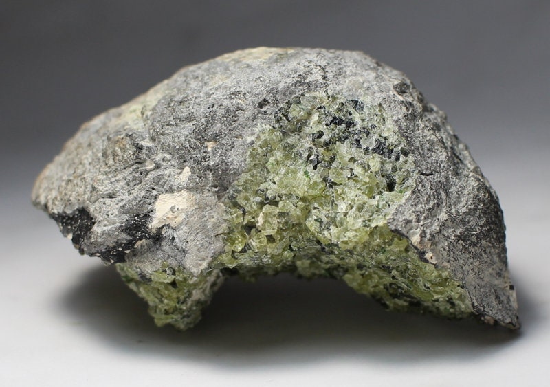 Dunite Olivinite Nodule in Basalt Lava from New Mexico USA | Etsy