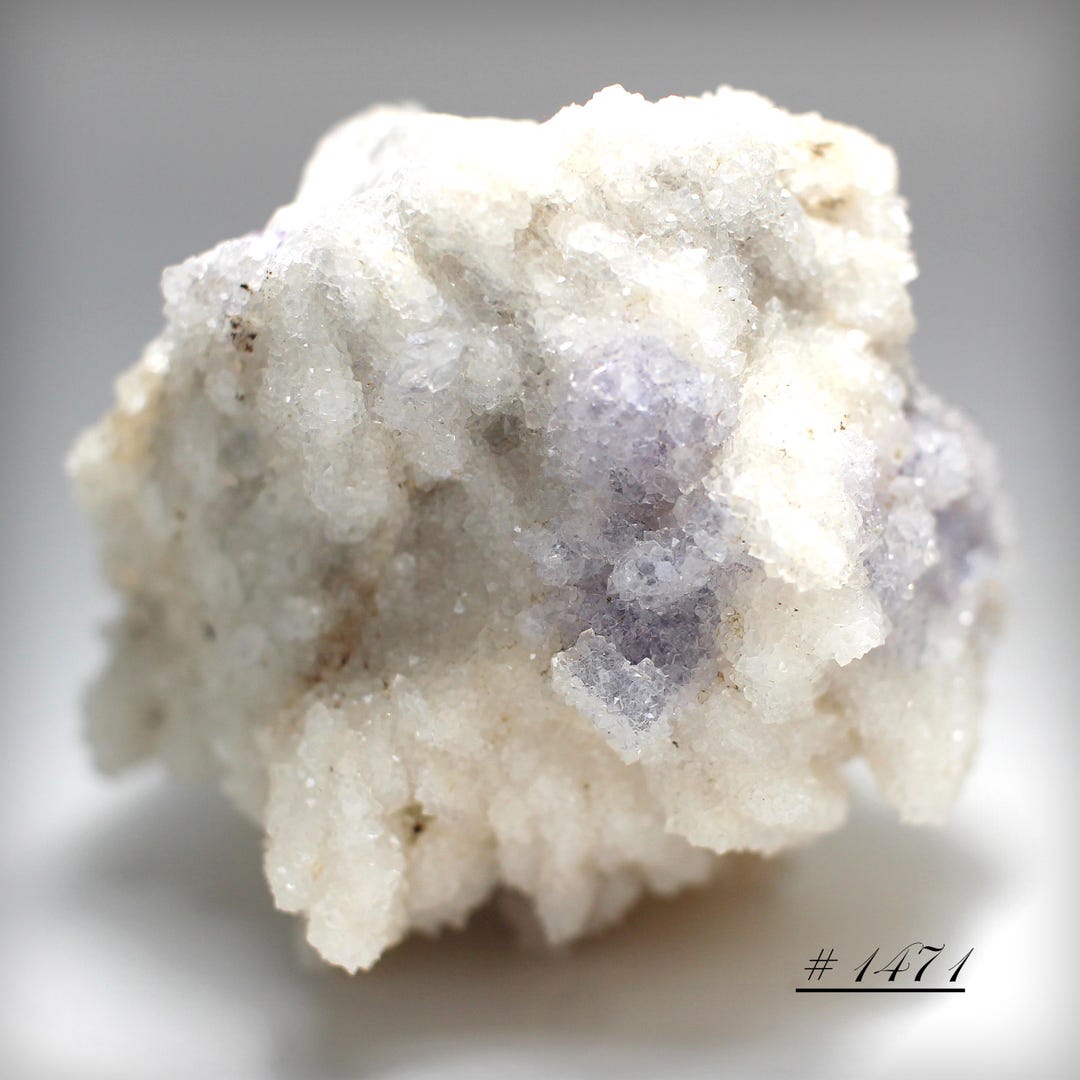 CONNOISSEUR'S CHOICE - Quartz Crystals Over Barite Blades, With Purple ...