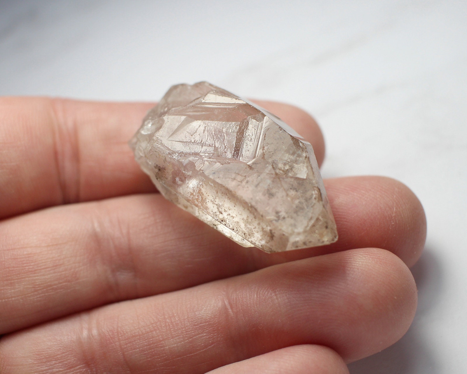 Lithium Quartz Crystal Clear Skeletal Lithium Quartz Crystal | Etsy