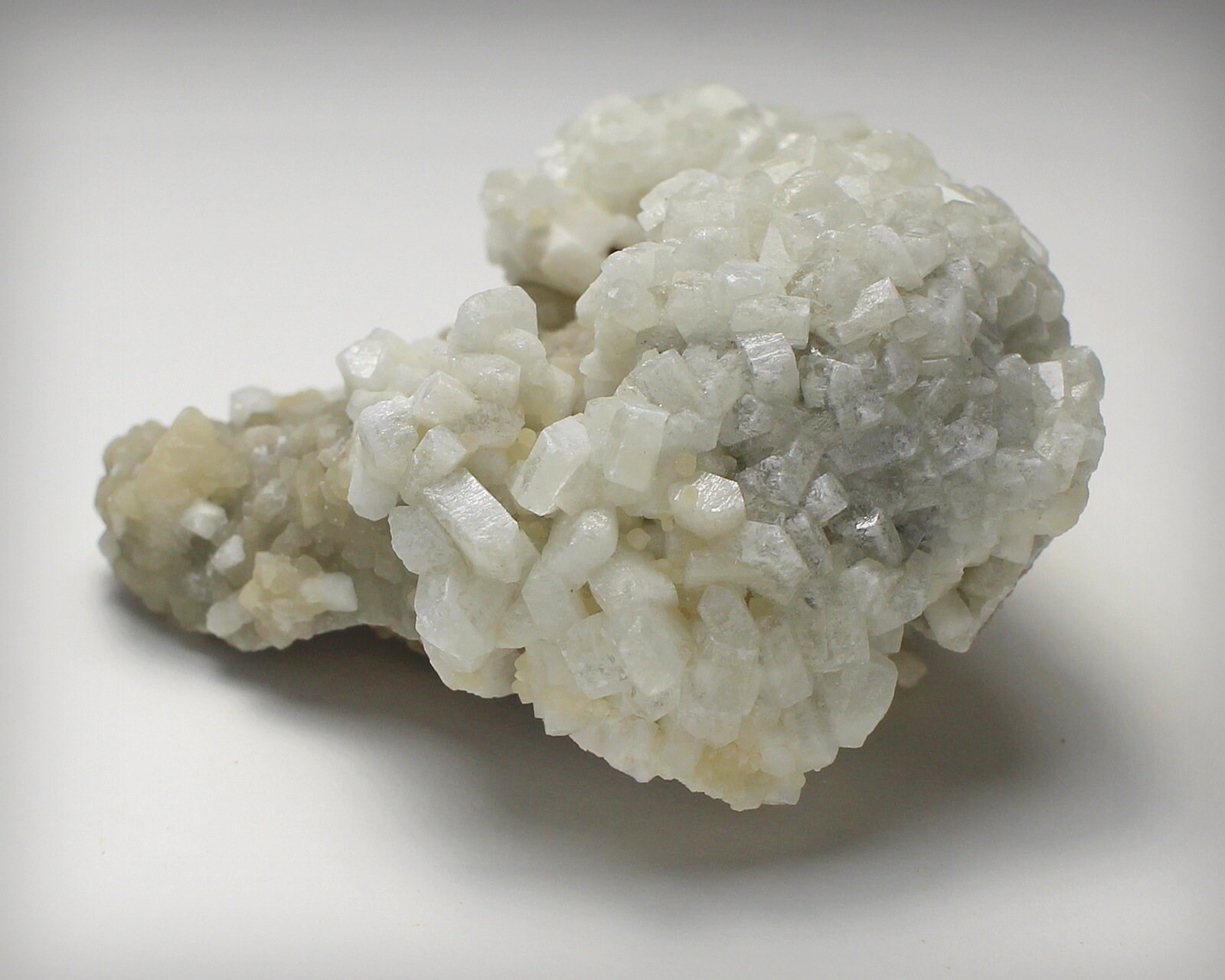 White Celestite Celestine with Calcite Crystals from Lime | Etsy