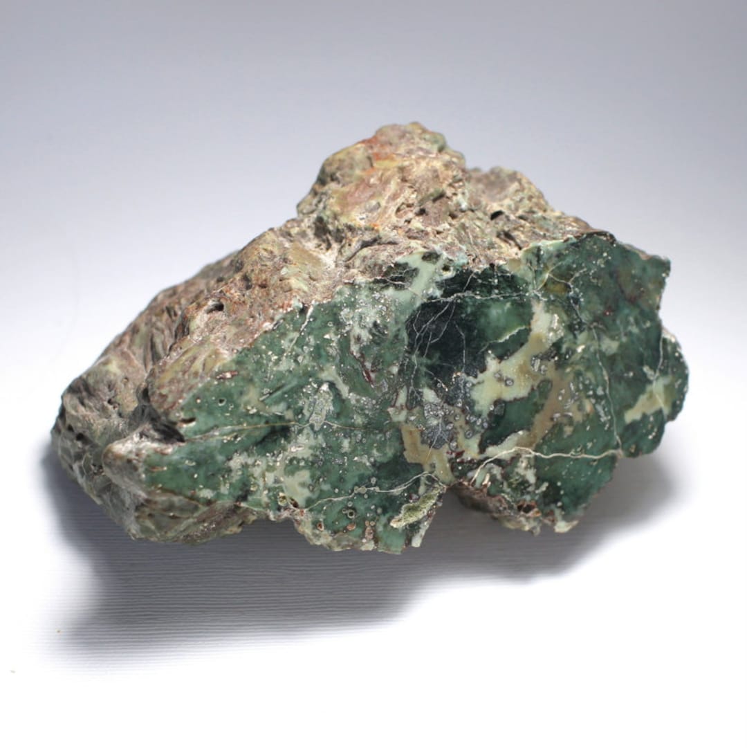 Large Face Polished Green Petrified Wood , From Hampton Butte, Oregon ...