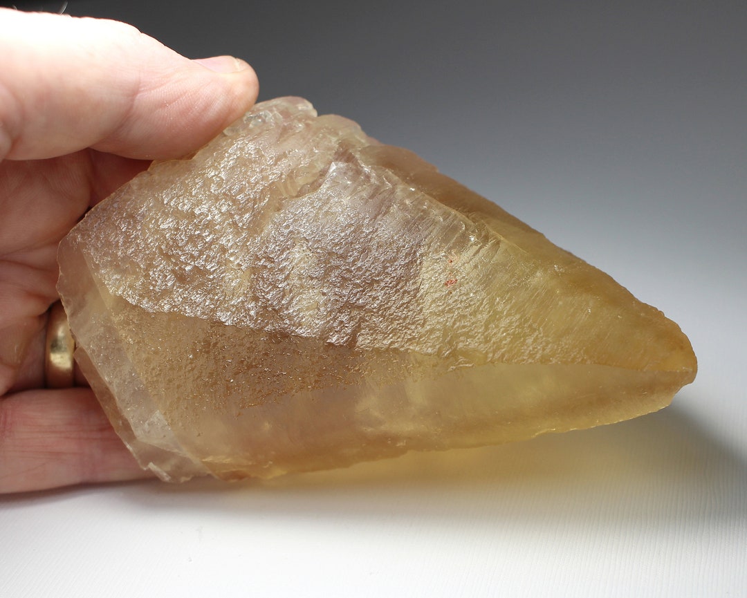 Large Terminated Calcite Scalenohedral Crystal With No Matrix, and ...