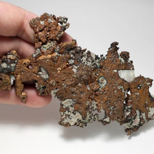 Native Copper, Michigan - Large Spectacular Crystalline Native Copper ...