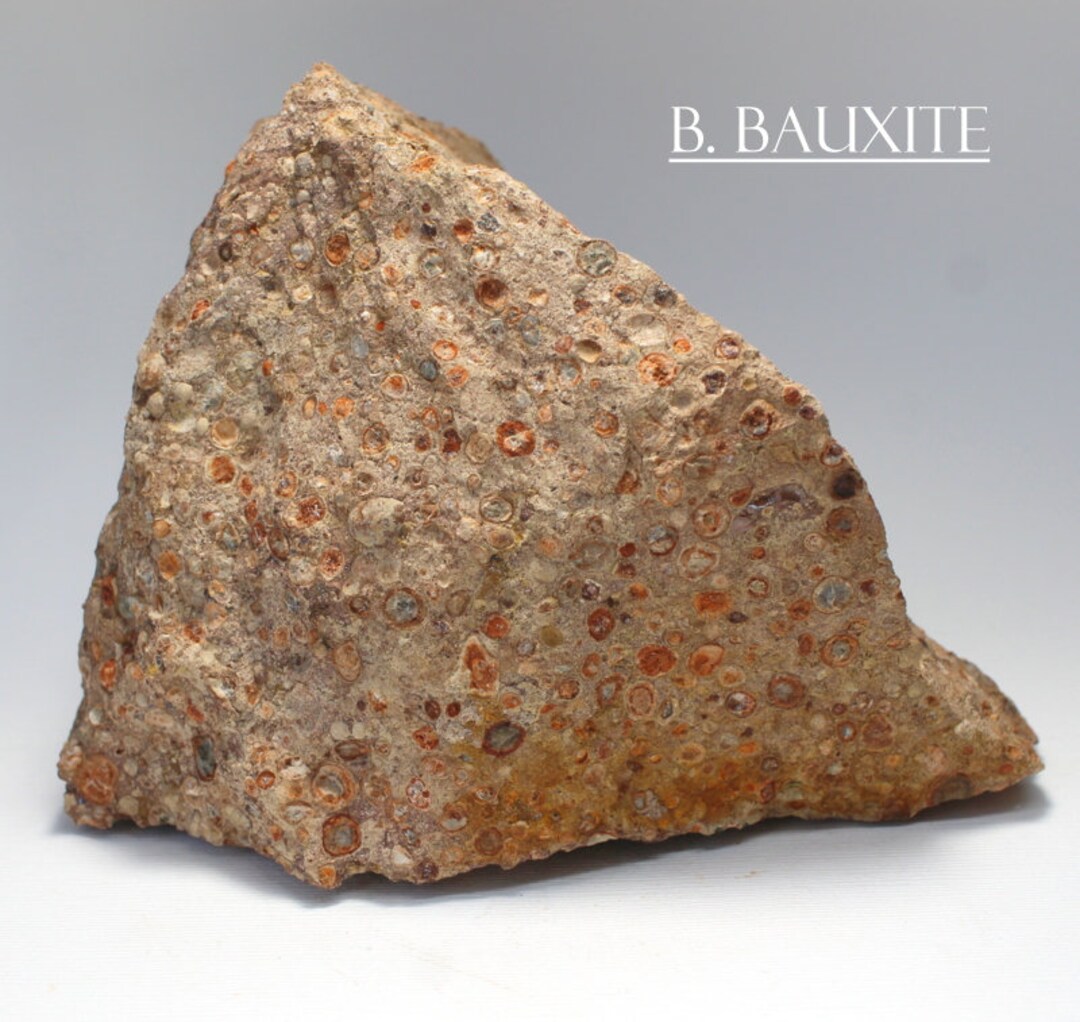 Bauxite - Large Gorgeous Bauxite Display Specimen - Main Ore of ...