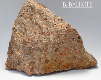 Bauxite Gorgeous Bauxite Display Specimen Main Ore of Aluminum, From ...