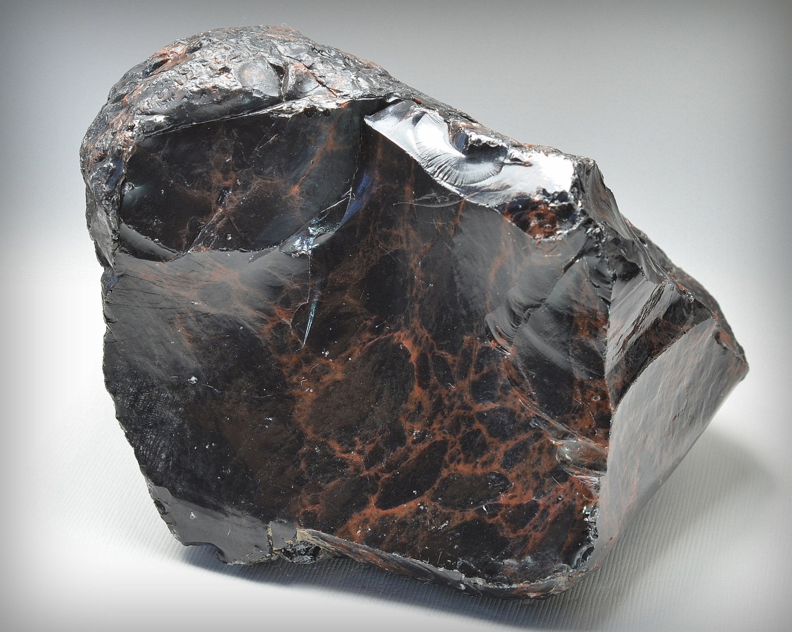 Large Gorgeous Raw Mahogany Obsidian Cobble Rock and - Etsy