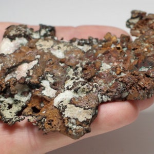 Native Copper, Michigan - Large Spectacular Crystalline Native Copper ...