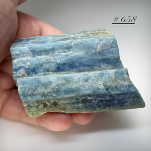Aquamarine Crystal Jumbo Opaque Aquamarine Crystal of Dark Blue Color ...