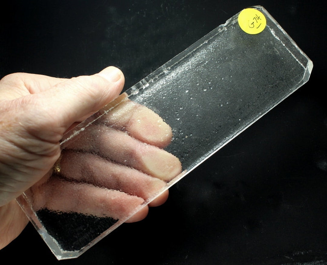 Large, Perfectly Clear, PURE Quartz Boule 'ingot' Laboratory Grown ...