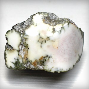 Beautiful Polished Datolite Nodule With Red Coppery Inclusions and ...