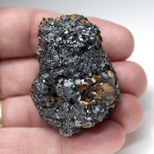 CONNOISSEUR'S CHOICE Rare Golden Goethite With Hematite Mineral ...