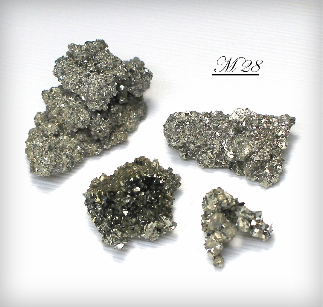 Four Unusual and Small Pyrite, Marcasite, Calcite Structures, From the ...