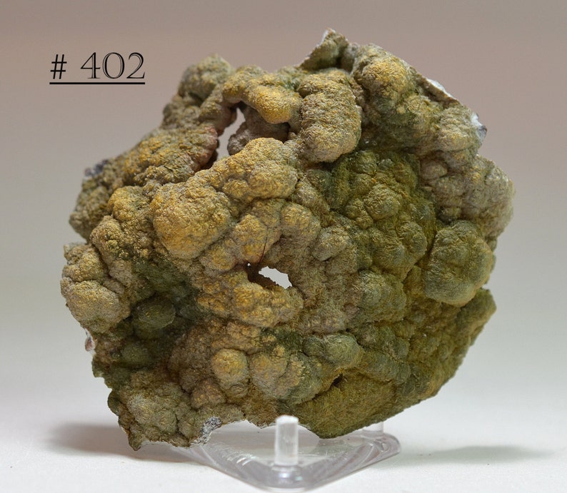 Green and Yellow Botryoidal Clumps of Tiny Siderite Crystals | Etsy