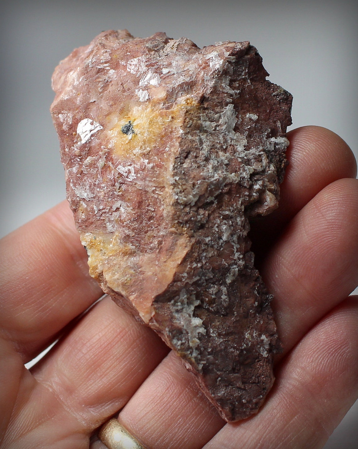 Display Specimen of Red Ferroan Dolomite Crystals With - Etsy