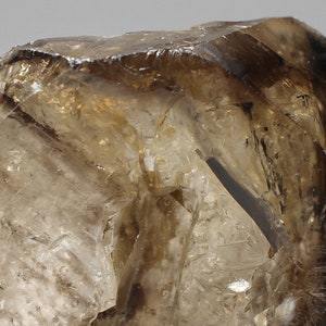 Smoky Clear Elestial Jacaré Alligator Quartz Crystal, From Minas Gerais ...