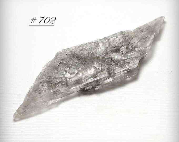Selenite Gypsum - Shiny, Selenite Twin Crystal With Inclusions and ...