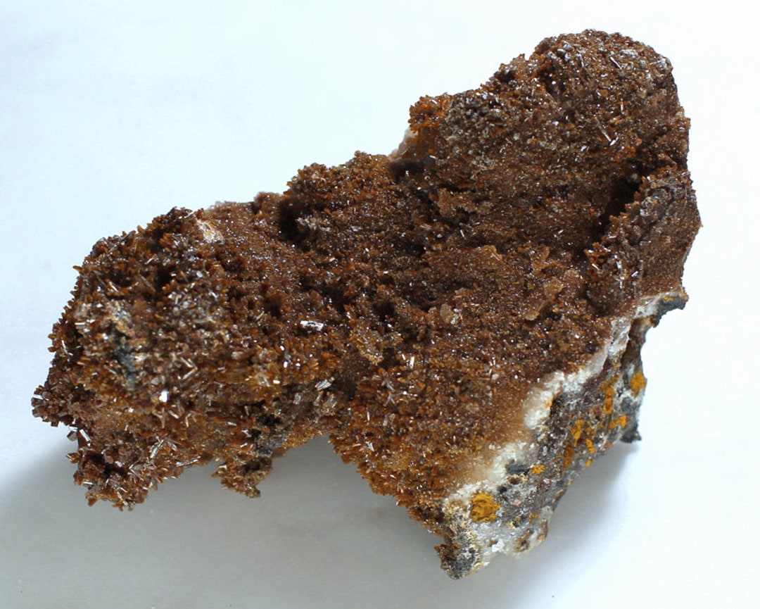 Vanadinite Endlichite Crystals on Quartz: Mineral Specimen, Chihuahua ...