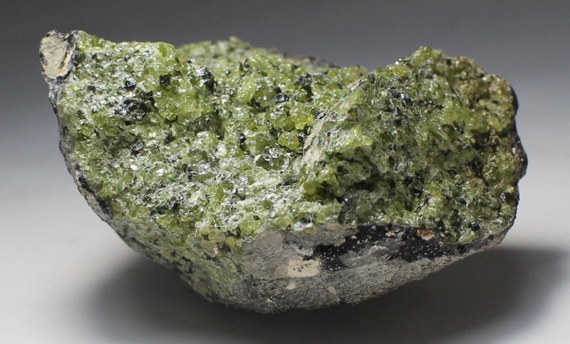 Dunite Olivinite Nodule in Basalt Lava from New Mexico USA | Etsy