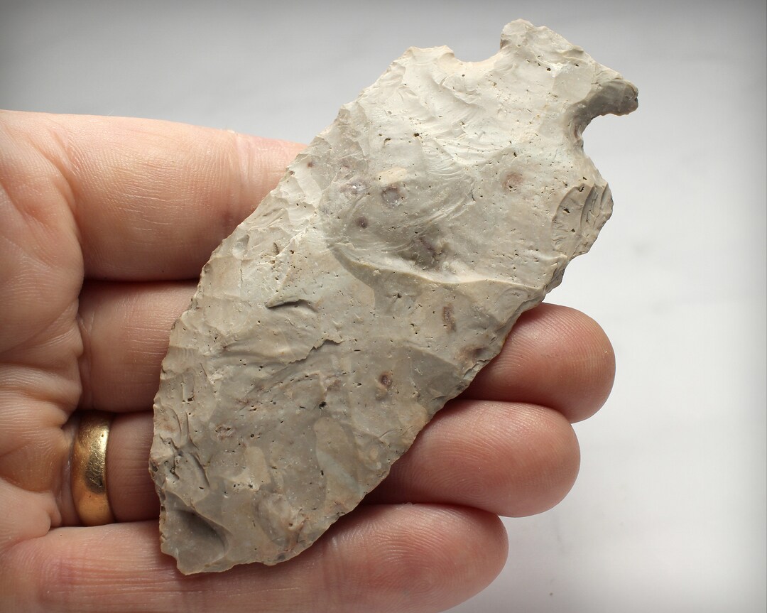 Prehistoric and Authentic Archaic Native American Knapped KAY BLADE ...