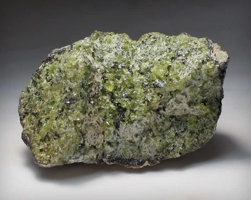 Dunite Olivinite Nodule in Basalt Lava from New Mexico USA | Etsy