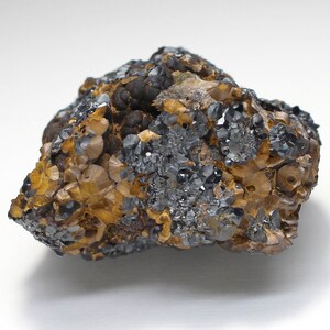 CONNOISSEUR'S CHOICE Rare Golden Goethite With Hematite Mineral ...