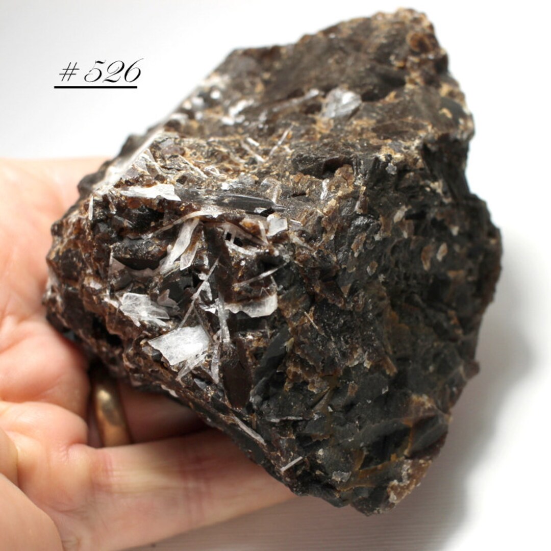 Celestite, Brown Fluorite Ohio Large Specimen of Fluorescent Brown ...