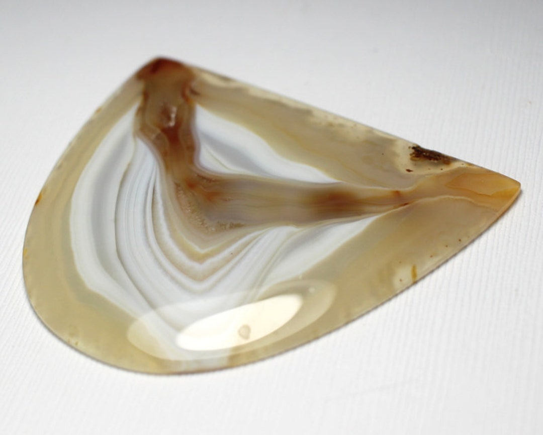 Large Polished Freeform Coyamito Banded Agate Cabochon cab Gemstone for ...