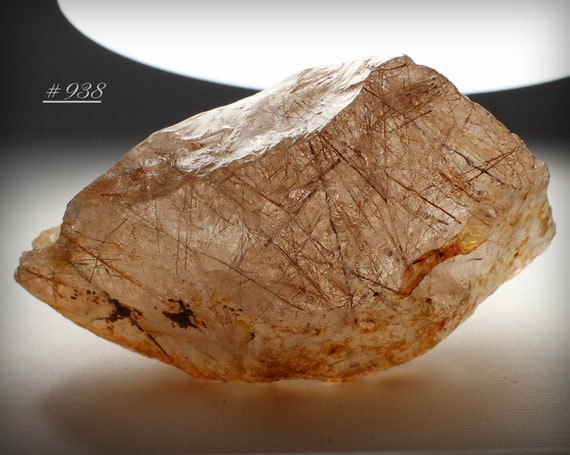 Rutilated Quartz Rough Large 1760 Ct. Piece of | Etsy