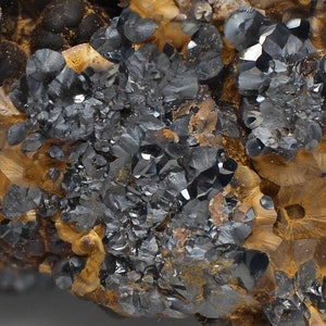 CONNOISSEUR'S CHOICE Rare Golden Goethite With Hematite Mineral ...